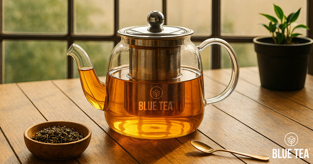 Premium Tea Infuser for Loose Leaf Tea | Easy & Reusable – Blue Tea ...