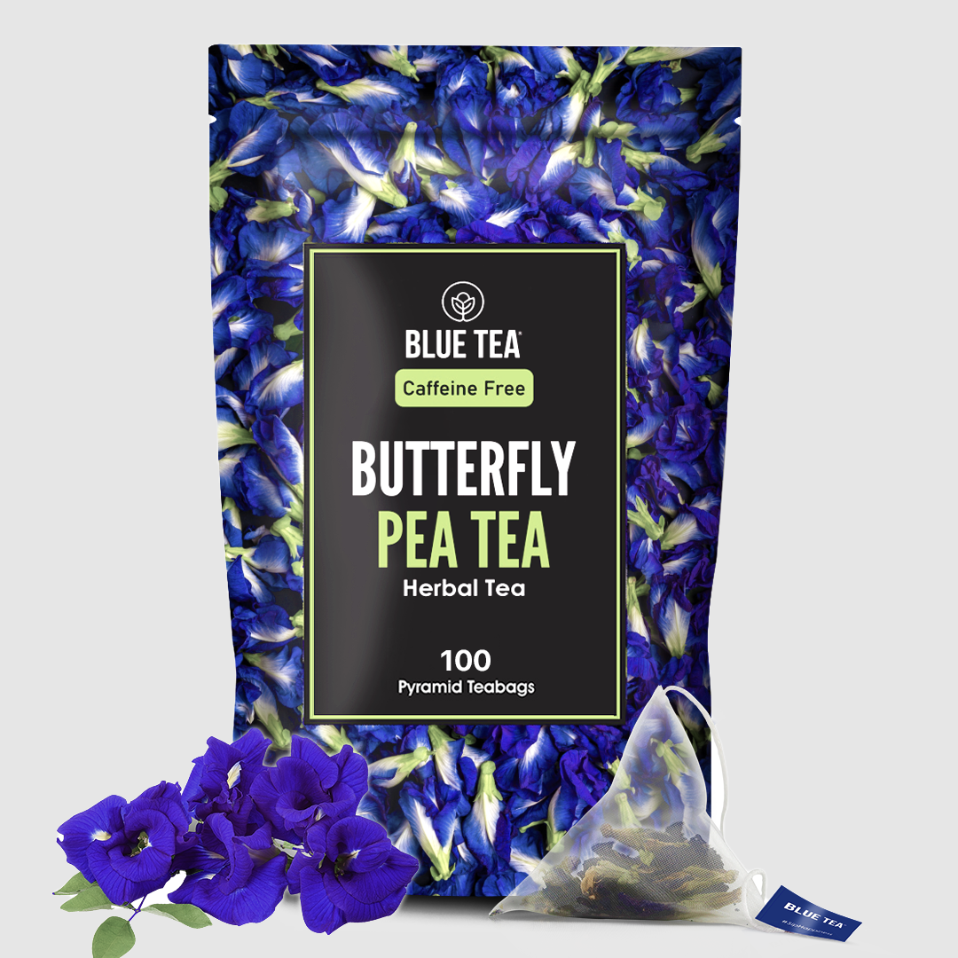 Buy Butterfly Pea Flower Tea 100 Teabags- Blue Tea – Blue Tea | Health ...