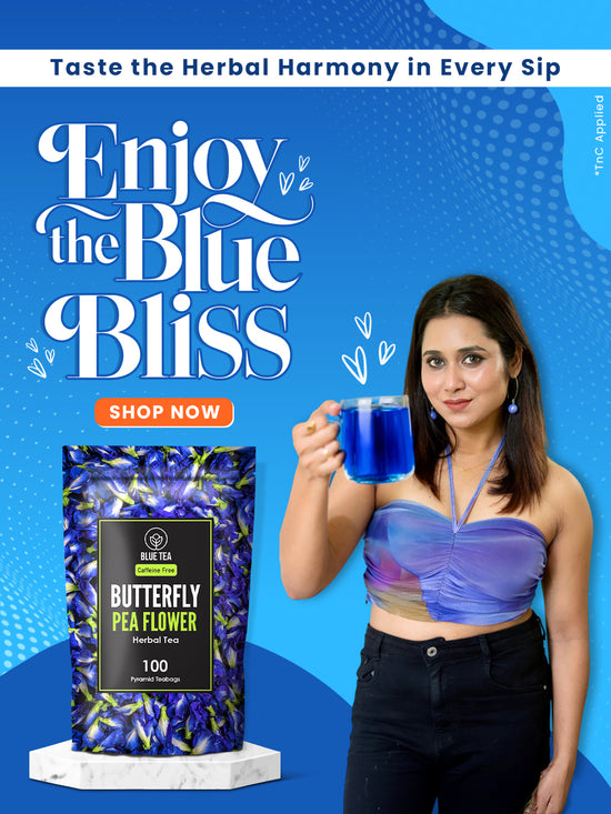 Buy Blue Tea Online | As Seen On Shark Tank | Healthiest Herbal Tea ...