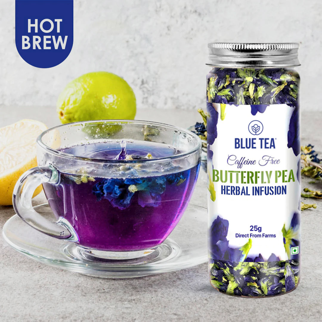 Flower Tea – Natural Floral Tea for Health & Relaxation – Blue Tea ...