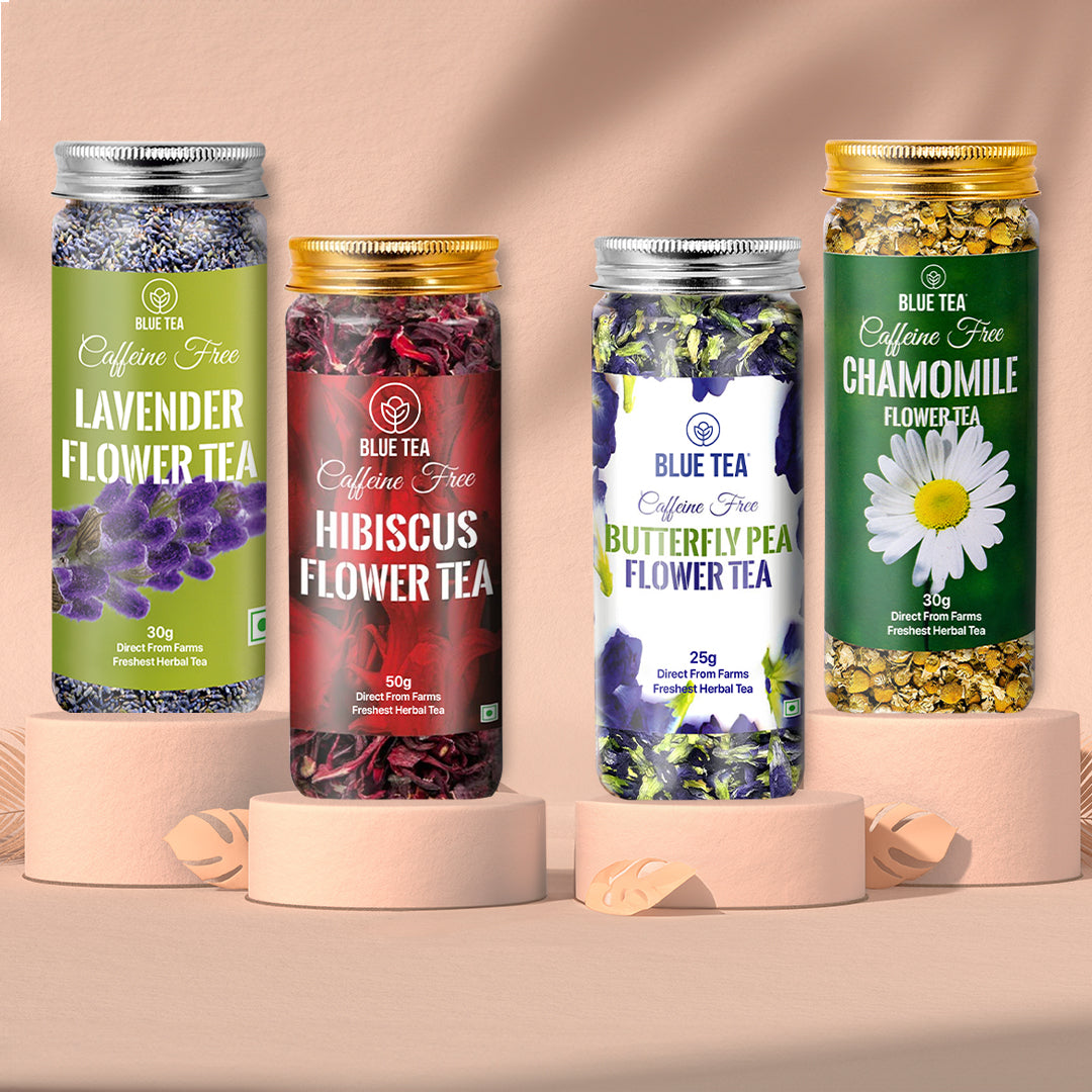 Flower Tea - Pack Of 4 – Blue Tea