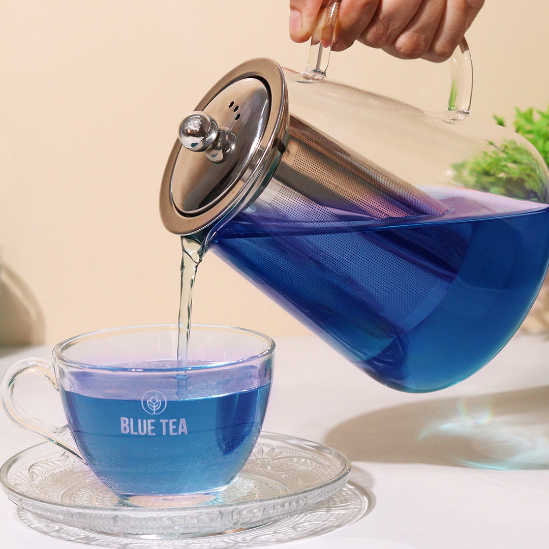 Teapot Kettle – Classic Design for Effortless Tea Brewing – Blue Tea ...